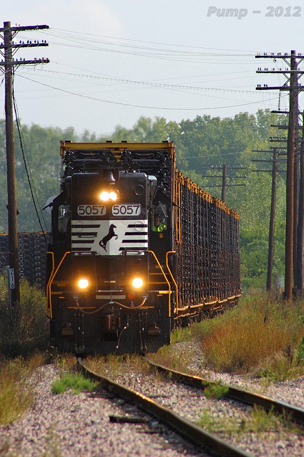 Westbound NS Local Train
